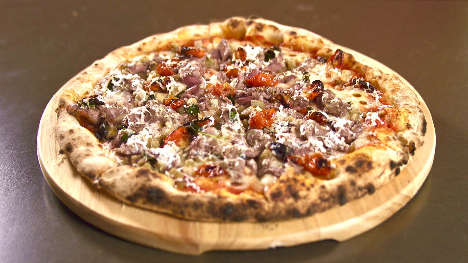 Mediterranean Spiced Lamb Pizza - Lambassador of Australian Lamb
